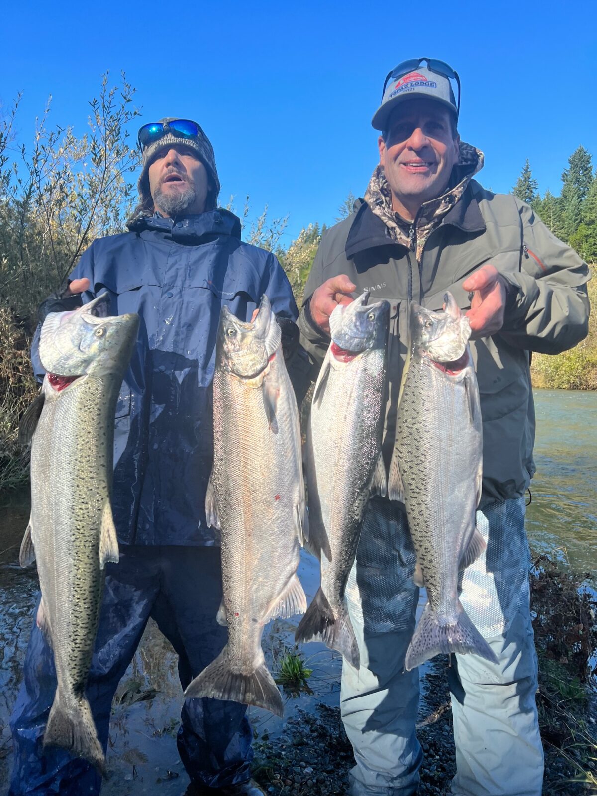 Salmon season starts hot, slows with low water - Wild Rivers Fishing