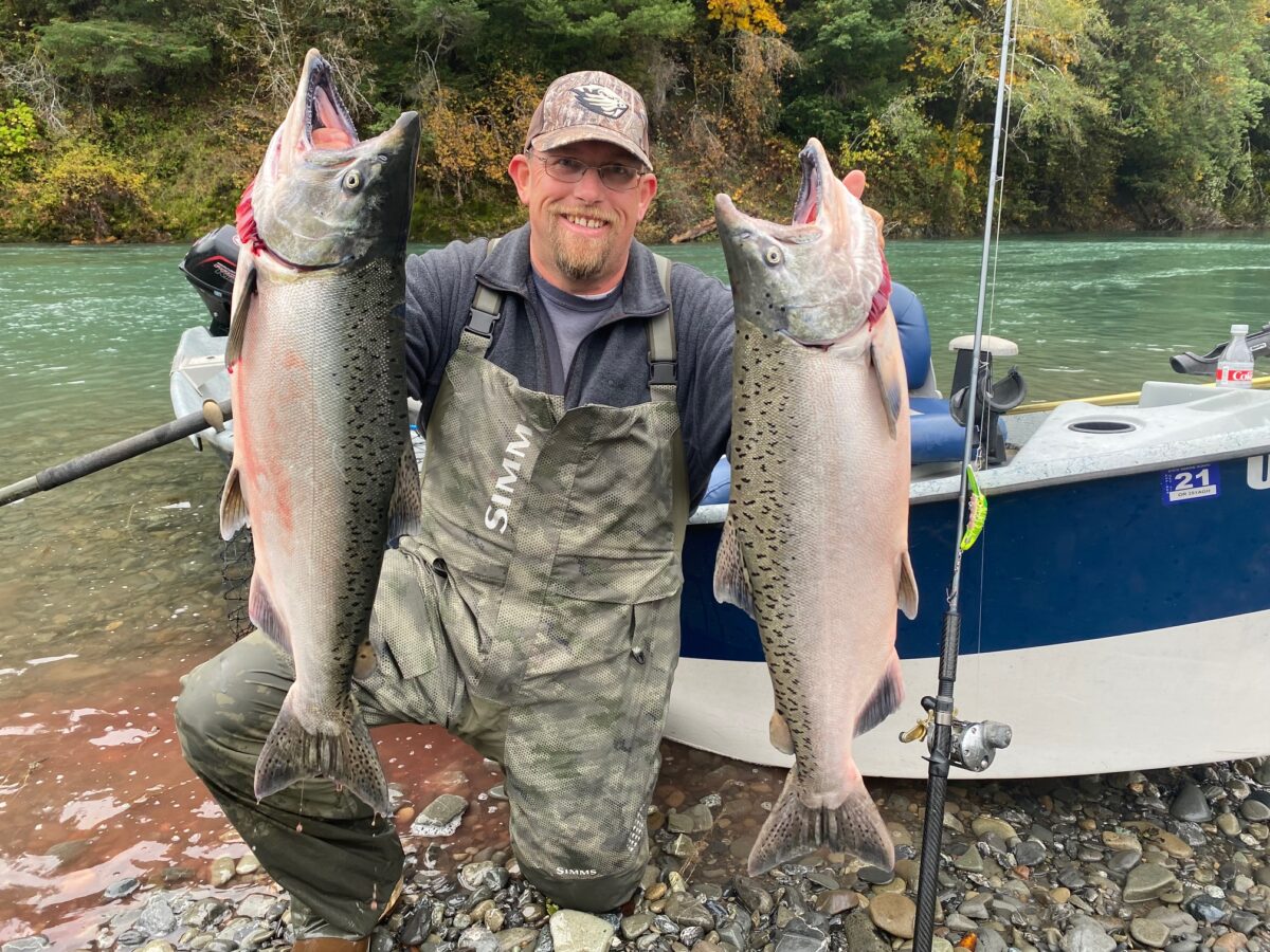 Salmon season starts hot, slows with low water - Wild Rivers Fishing